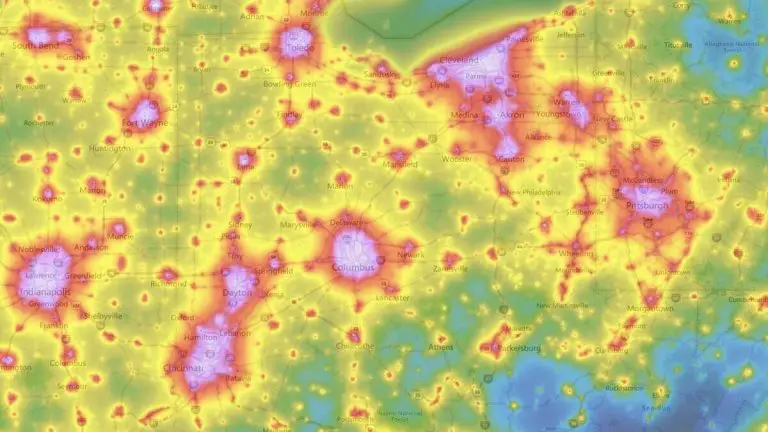 Light Pollution Map Ohio: Ultimate 2025 Guide For Stargazers